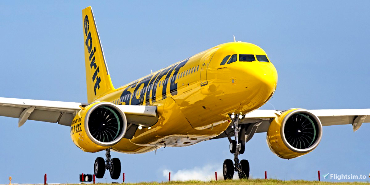 Liveries Requests - Inibuilds a320neo Spirit airlines - Flightsim.to