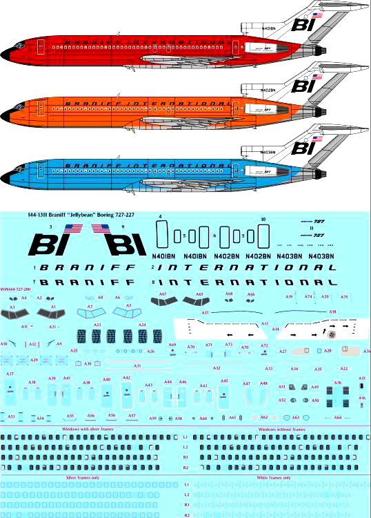 Liveries Requests - FSS Flight Sim Studio Braniff Jelly Beans NON-Super ...