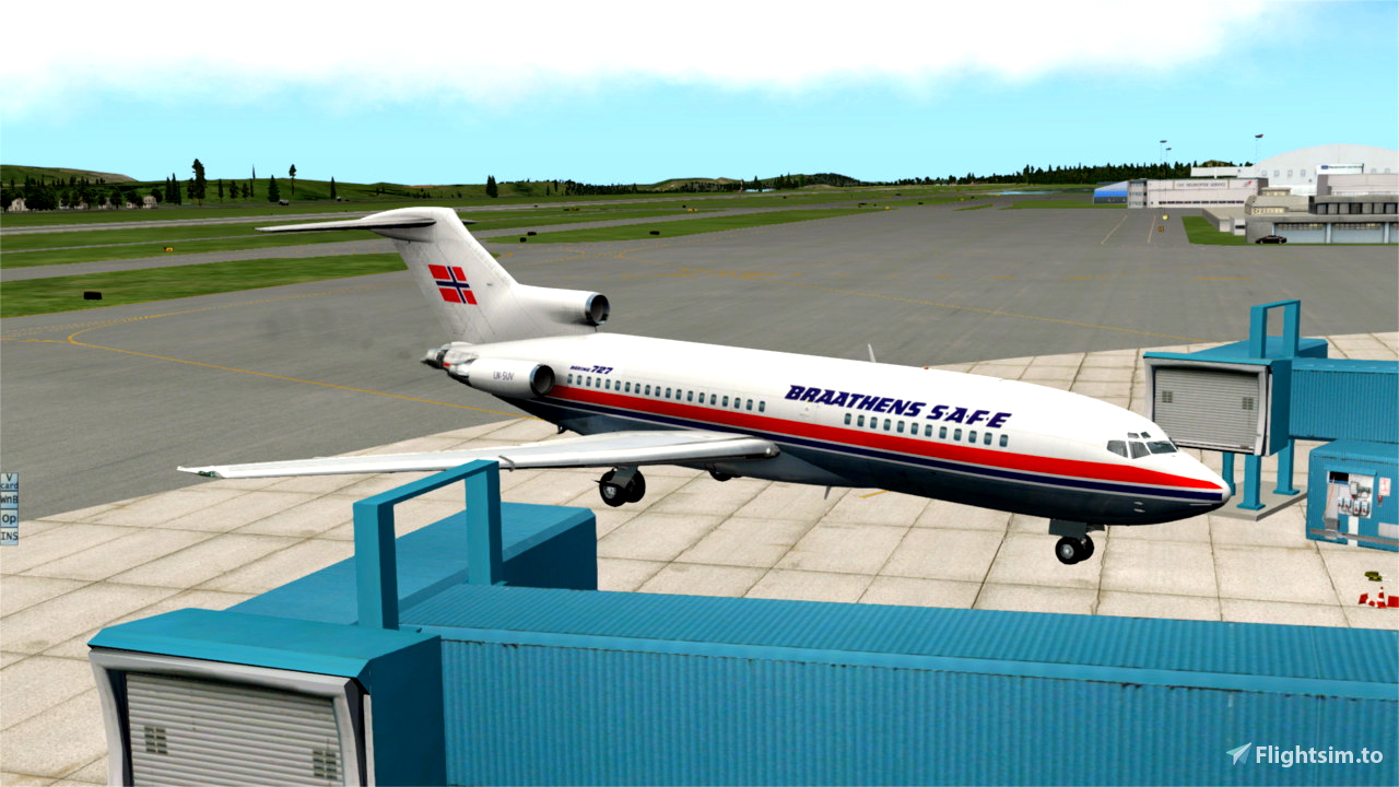 Liveries Requests - FSS B727 - Classic Braathens SAFE livery - Flightsim.to