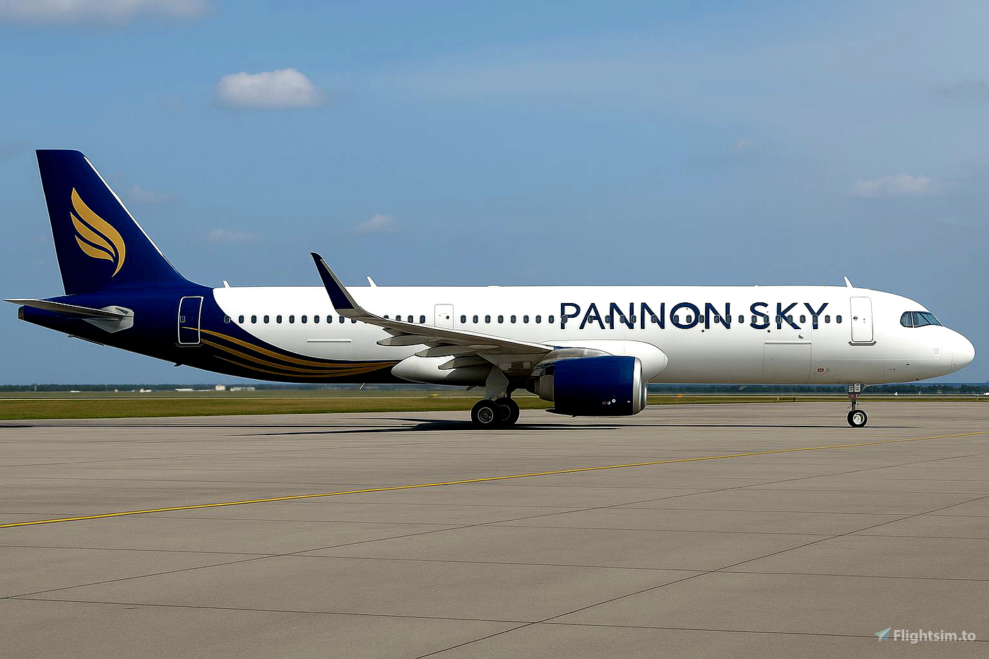 Liveries Demandes - Custom Livery – Airbus A321neo „Pannon Sky” - Flightsim.to