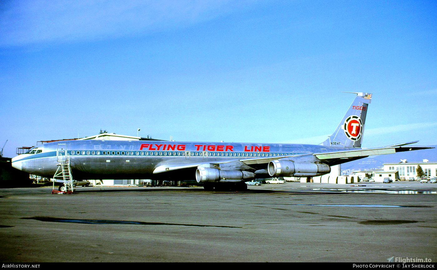 Liveries Requests - Aeroplane Heaven Boeing 707 - N324F - Flying Tiger ...