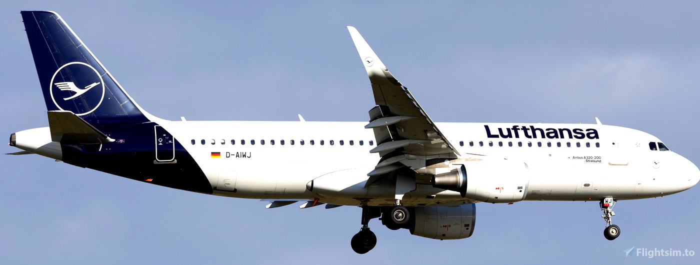 Liveries Requests - Fenix A320 - D-AIWJ - Lufthansa Airbus A320-214(WL ...