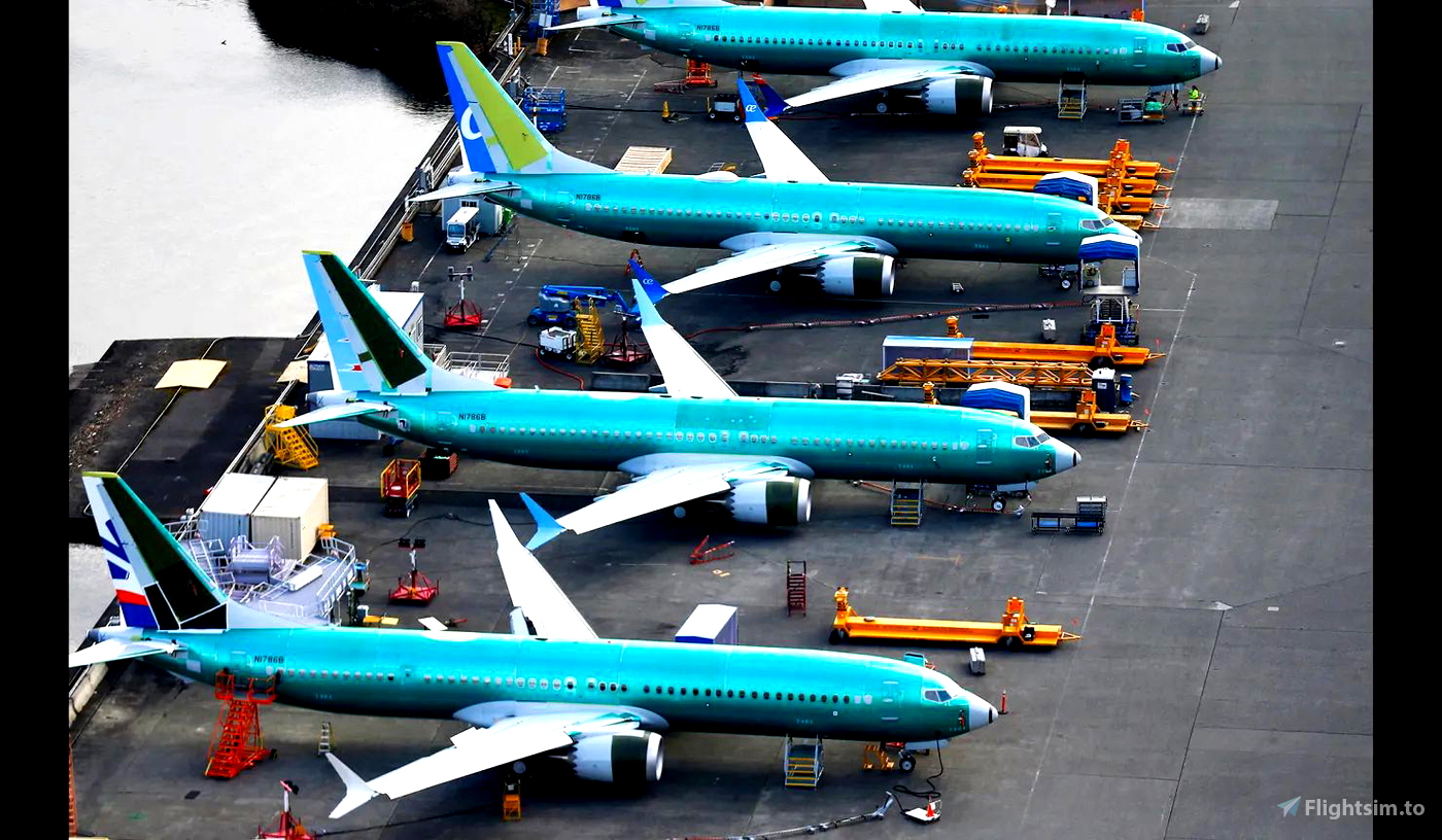 Liveries Requests - Asobo B737 MAX 8 - Boeing Factory Primer (With ...