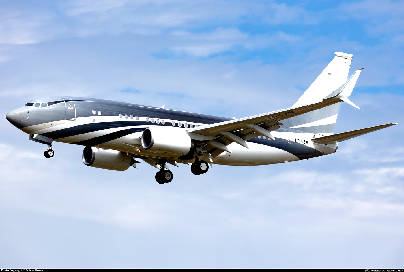 Liveries Requests - T7-CZW Titan Aviation Boeing 737-7JW(WL) BBJ ...