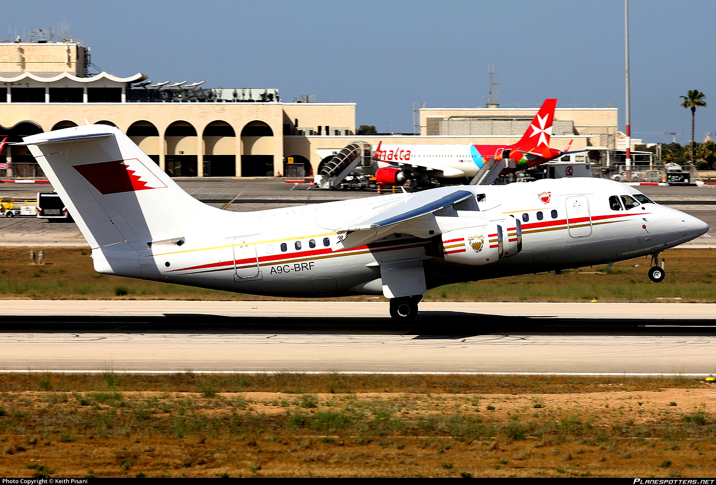 Liveries Requests - Bahrain Royal Flight British Aerospace Avro RJ70 ...
