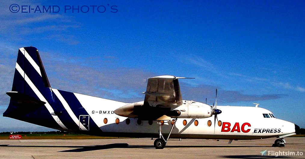 Liveries Requests - BAC Express F27-500 G-BMXD for the Freeware ...