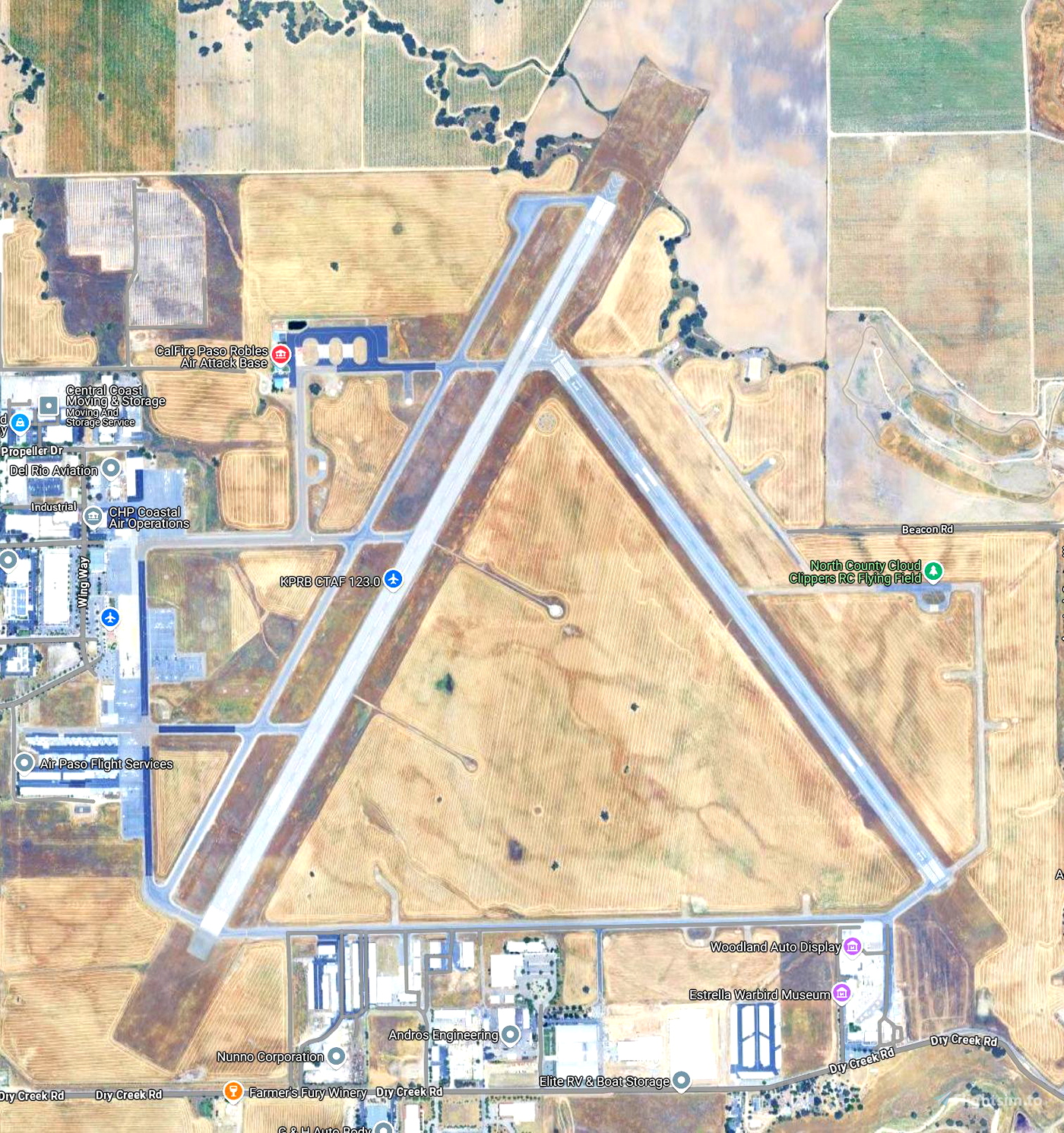 Sceneries Requests - Paso Robles Muni Airport (KPRB) - Flightsim.to