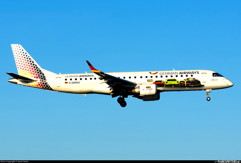 Liveries Requests - D-AMWO German Airways Embraer ERJ-190AR (ERJ-190 ...