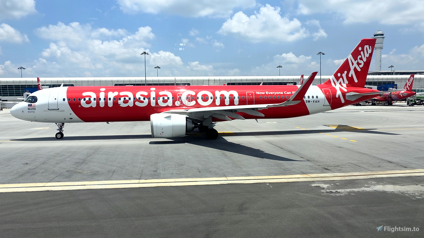 Liveries Requests - Fenix A321 - 9MVAH - Airasia Livery For MSFS 2024 ...