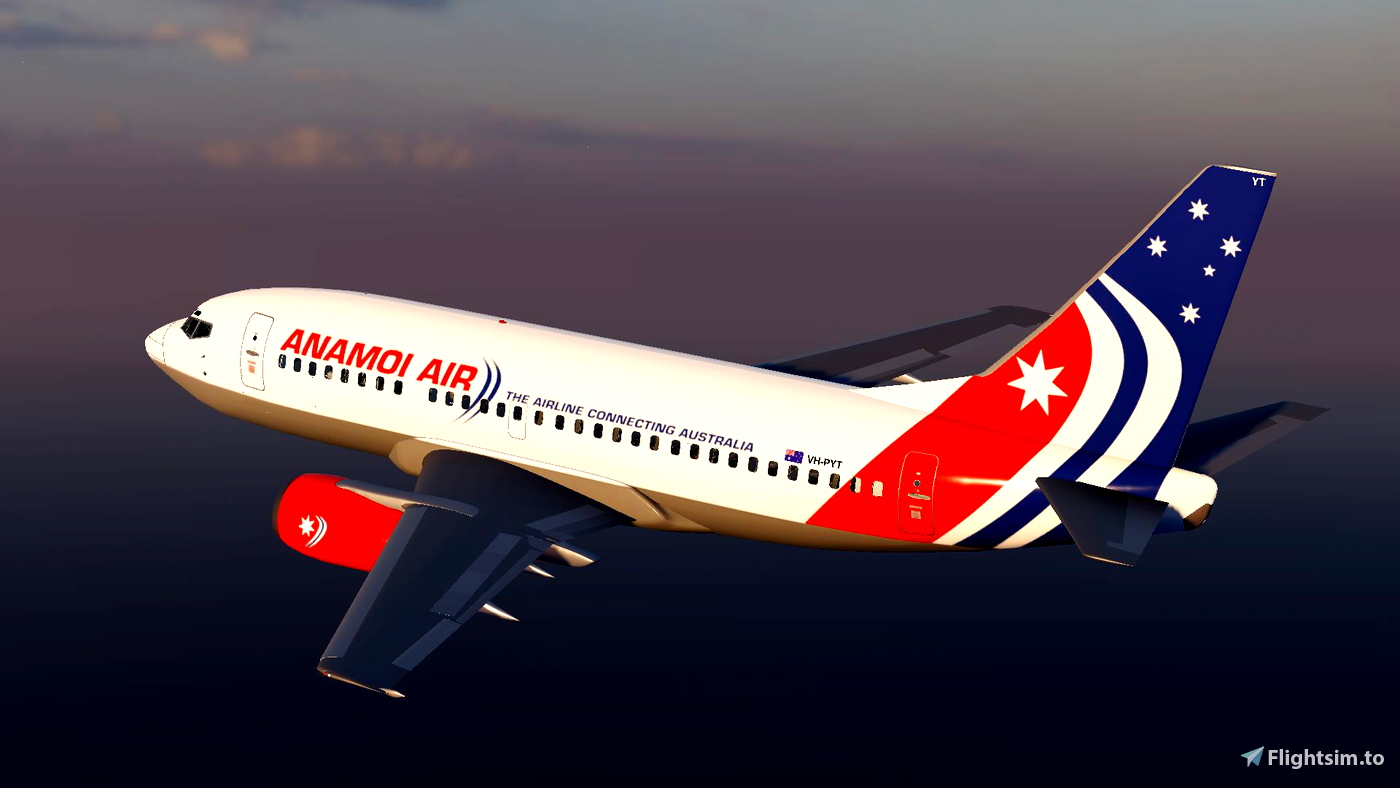 Liveries Requests - PMDG 737-800 - VH-PYT - Anamoi Air (Fictional ...