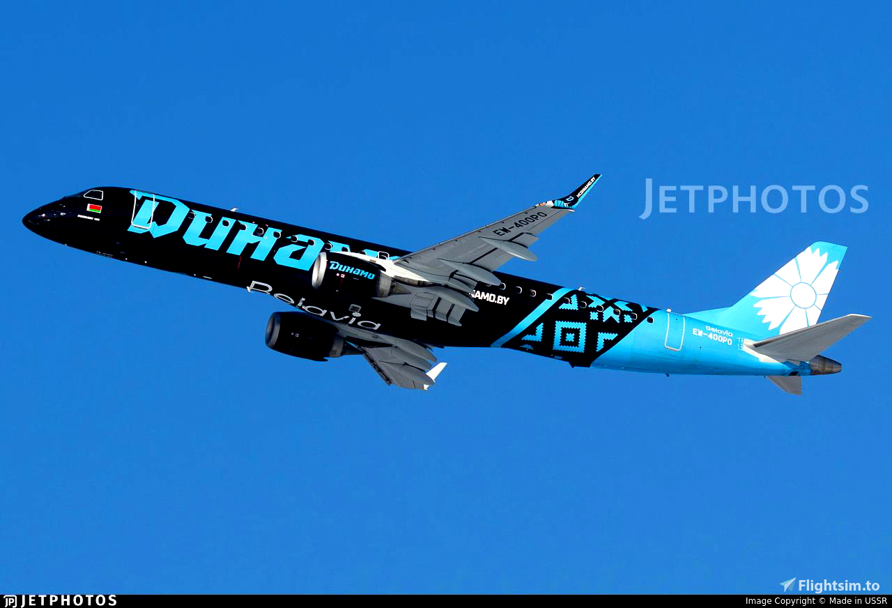 Liveries Requests - Virtualcol Embraer E195 - EW-400PO - Belavia ...