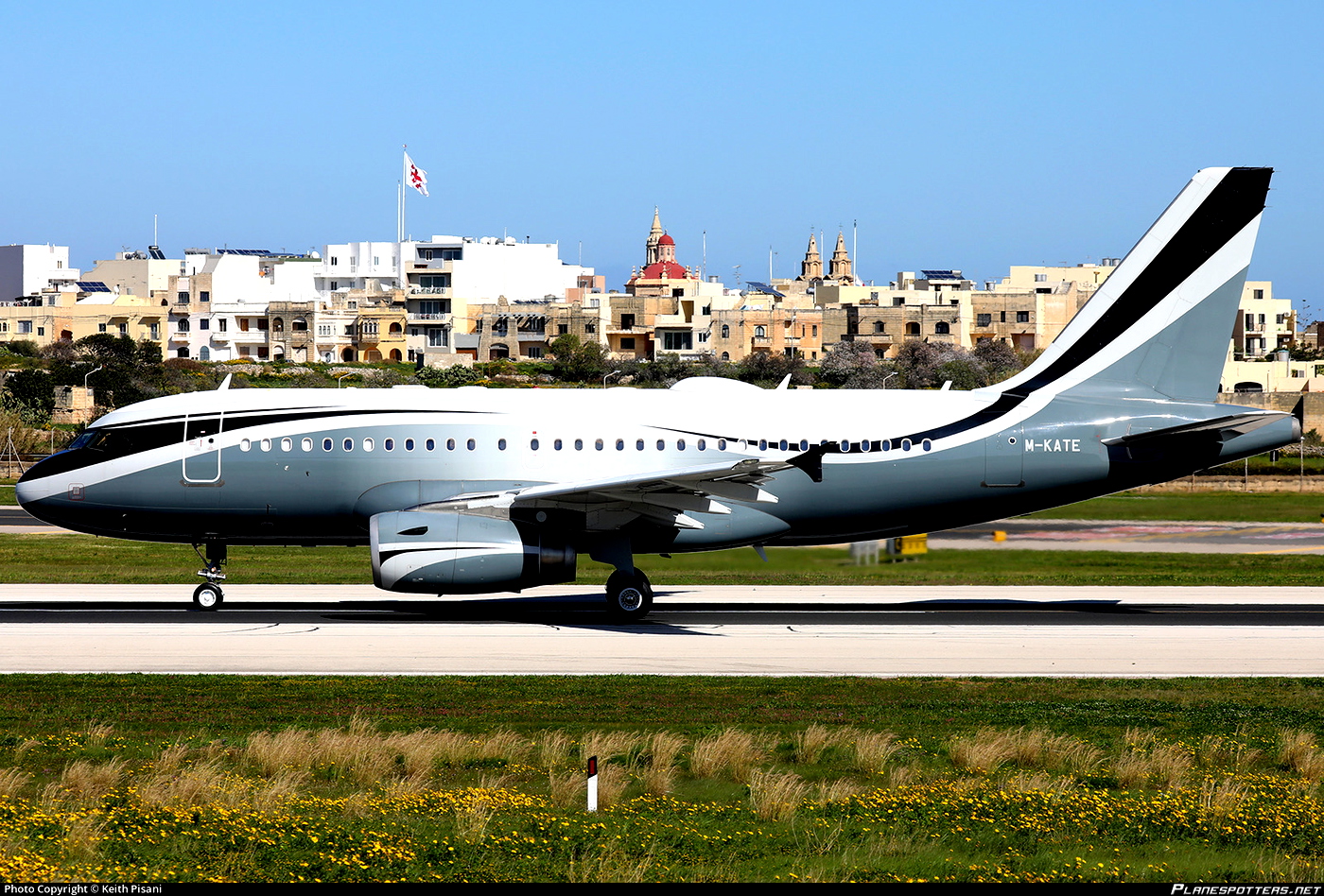 Liveries Requests - Fenix A319 - ACJ "M-KATE" - Flightsim.to