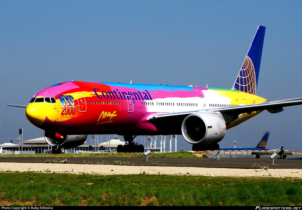 Liveries Requests - PMDG Boeing 777-200ER - N77014 - Continental ...