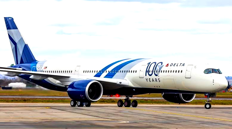 Liveries Requests - Inibuilds A350-900-N527DN - Delta 100 Years Livery ...