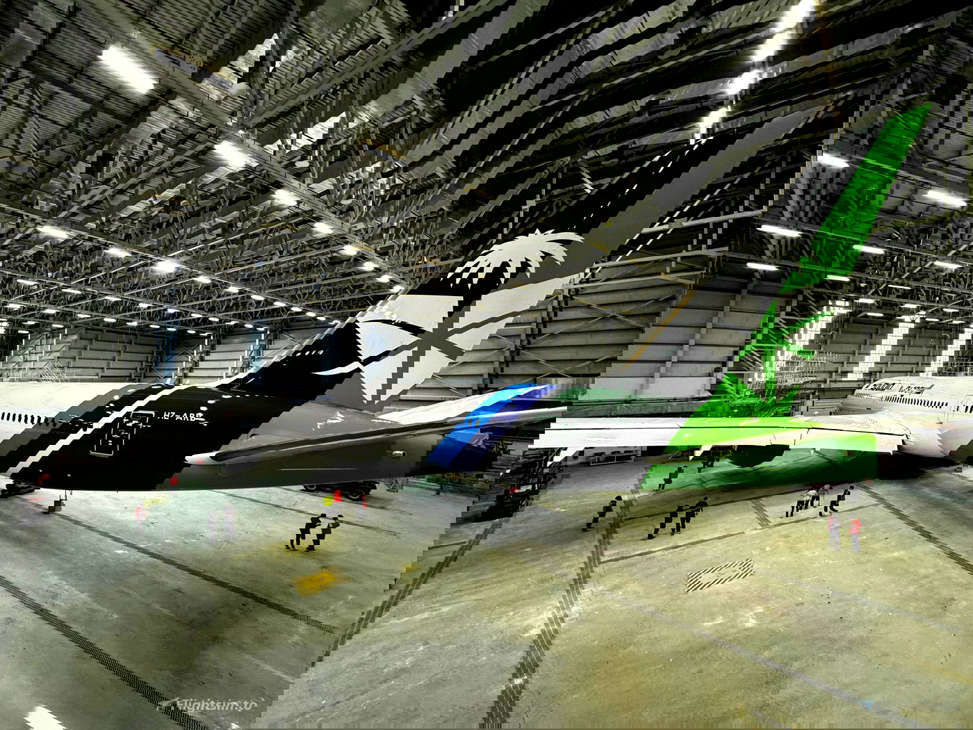 Liveries Requests - the new saudia livery for Saudi Arabia national day ...