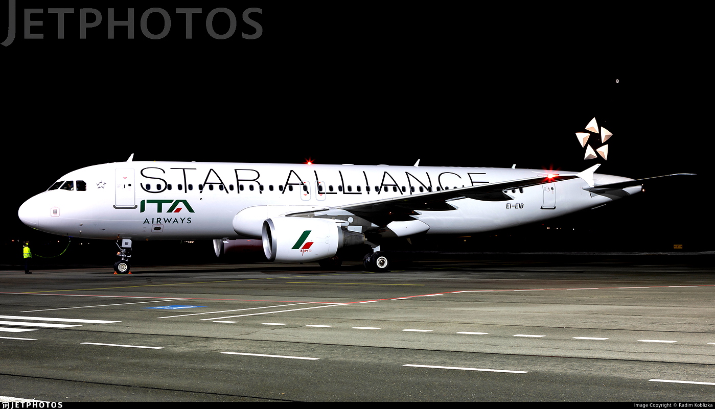 Liveries Anfragen - ITA Airways EI-EIB a320 FENIX (star alliance livery ...